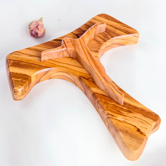 Handmade Olive Wood Tau Cross – Saint Anthony's Cross from Holy Land ...